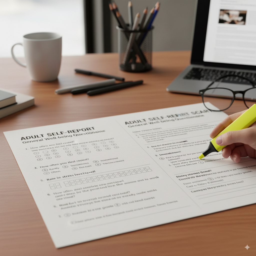 Adult ADHD Self-Report Scale (ASRS-v1.1): Comprehensive Guide to Adult ...