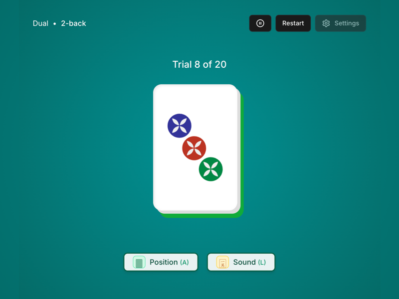 Free Dual N-Back Online: Working Memory Training Game | FreeFocusGames